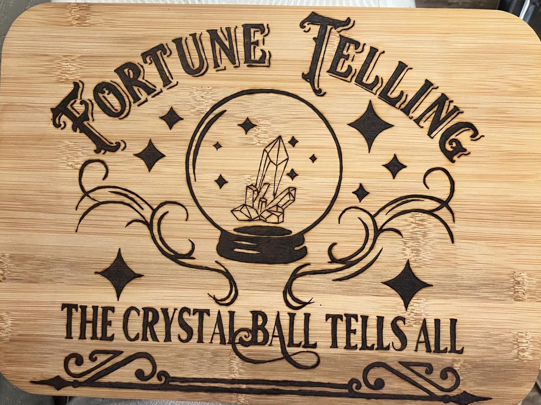 Halloween Crystal Ball Decor Art - Etsy