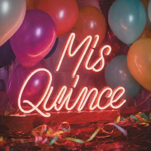 Mis Quince Neon Sign, Quinceanera, Mis Quince, Quince, Quinceanera Sign ...