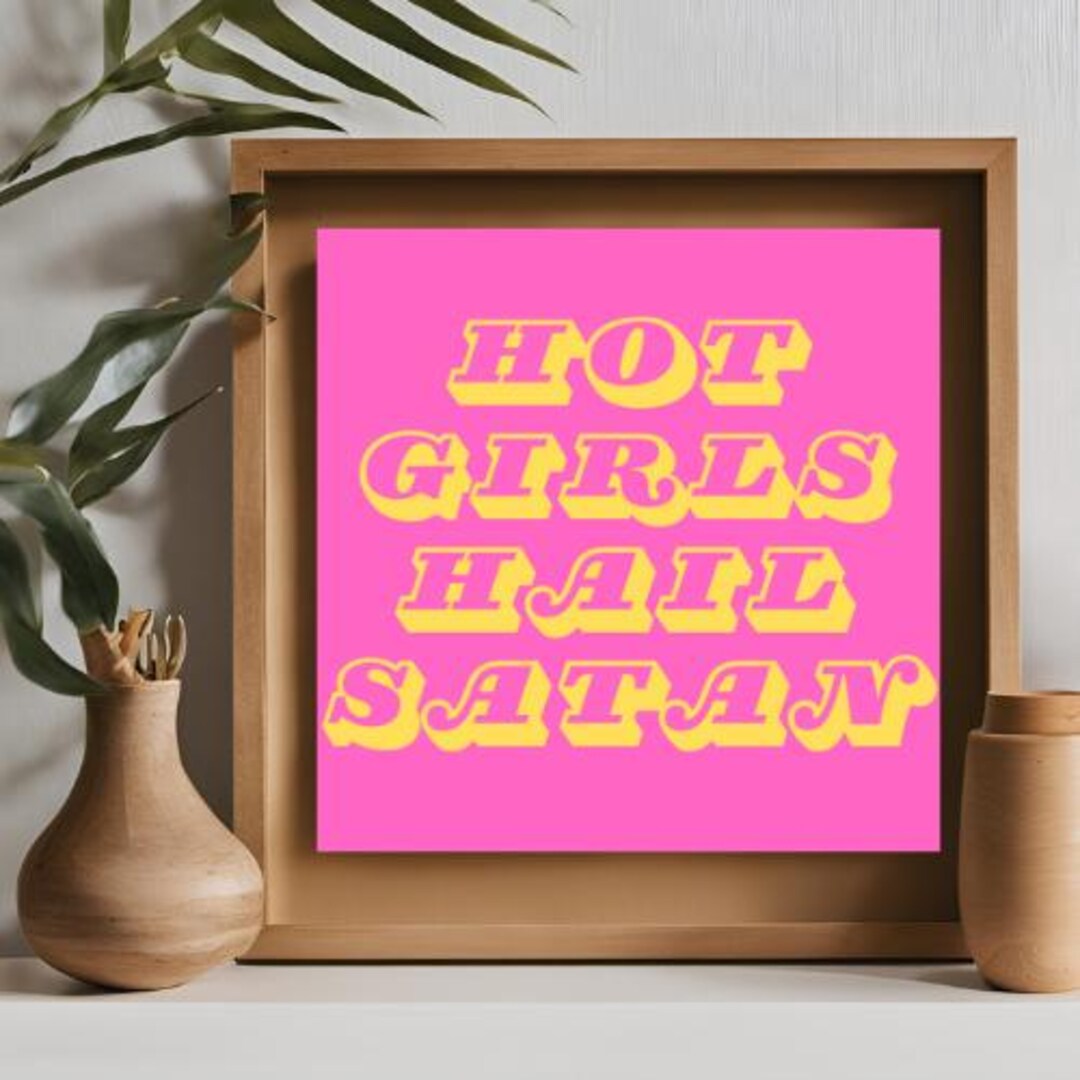 Hot Girls Hail Satan Digital Download, Hot Girls Hail Satan, Hail Satan ...