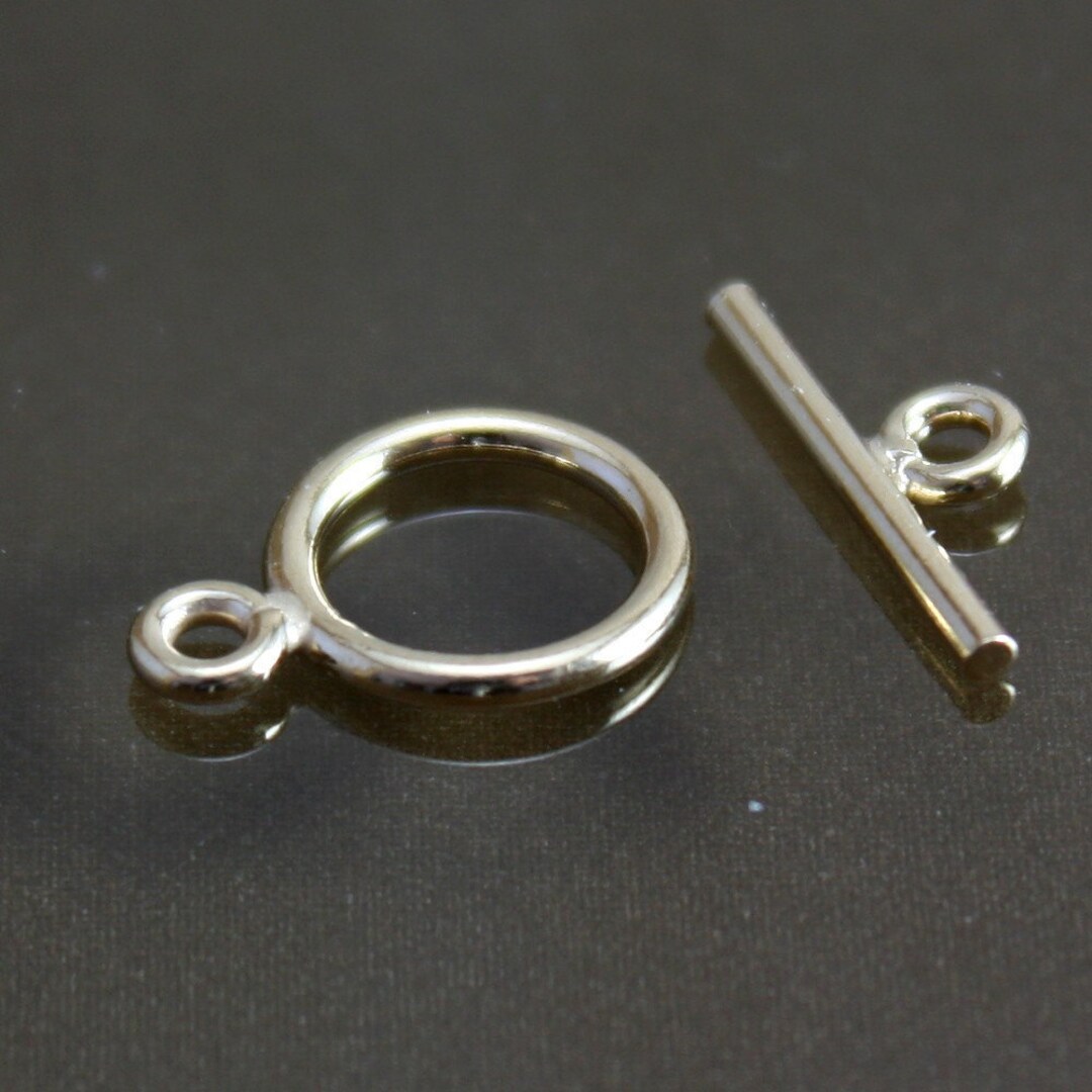 Gold Filled Toggle Clasp 10mm - Select Pack Size - Etsy