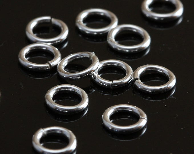 Sterling Silver Jump Rings 5mm 20ga Open Select Pack Size - Etsy