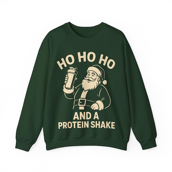 Gym Christmas Sweater - Etsy