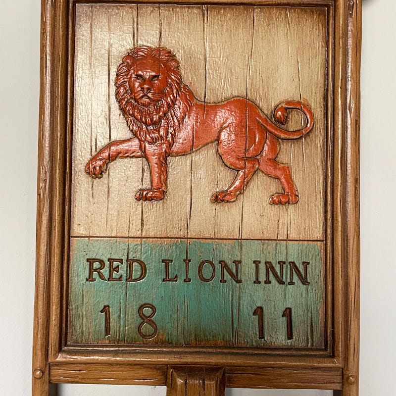 Colonial Tavern Sign - Etsy