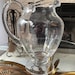 Vintage Clear Glass Pitcher: Charter Club Casuals Pedestal Base, 10 ...