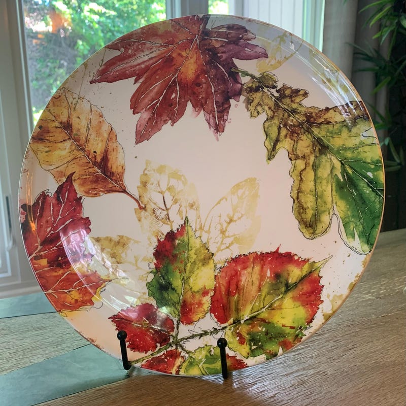 Fall Dinner Plates - Etsy