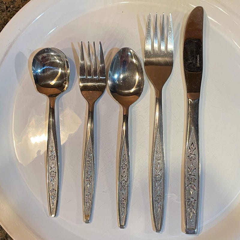 Korean Silverware Sets - Etsy