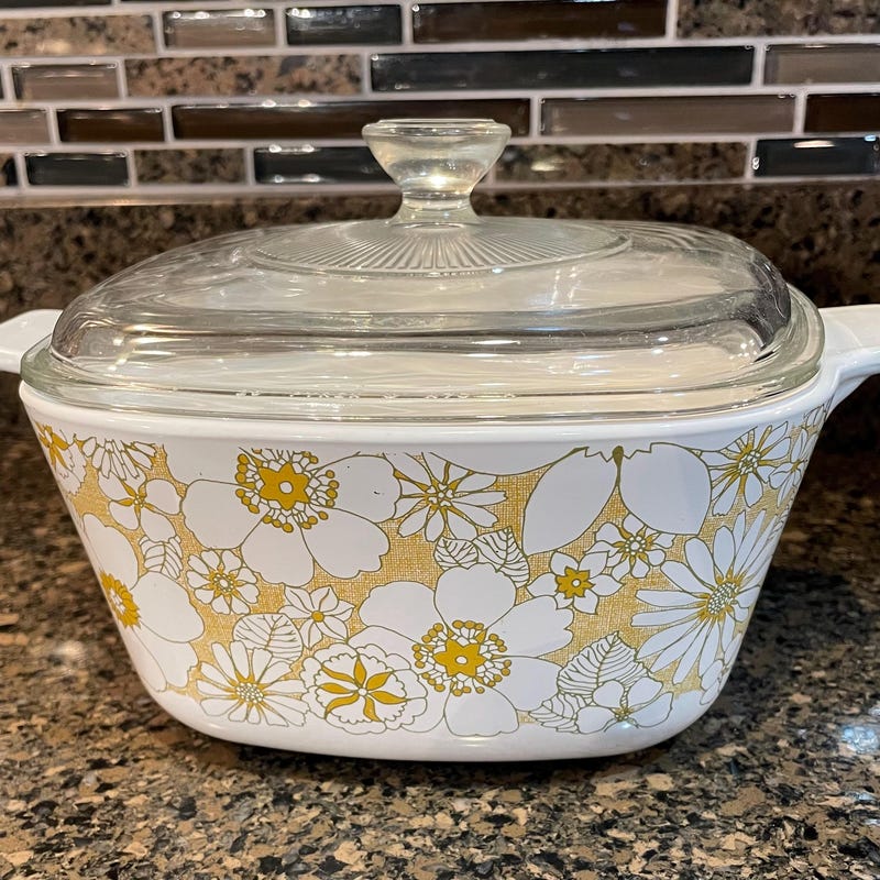 Yellow Corning Ware - Etsy