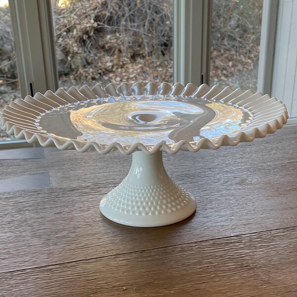 Fenton Cake Stand - Etsy