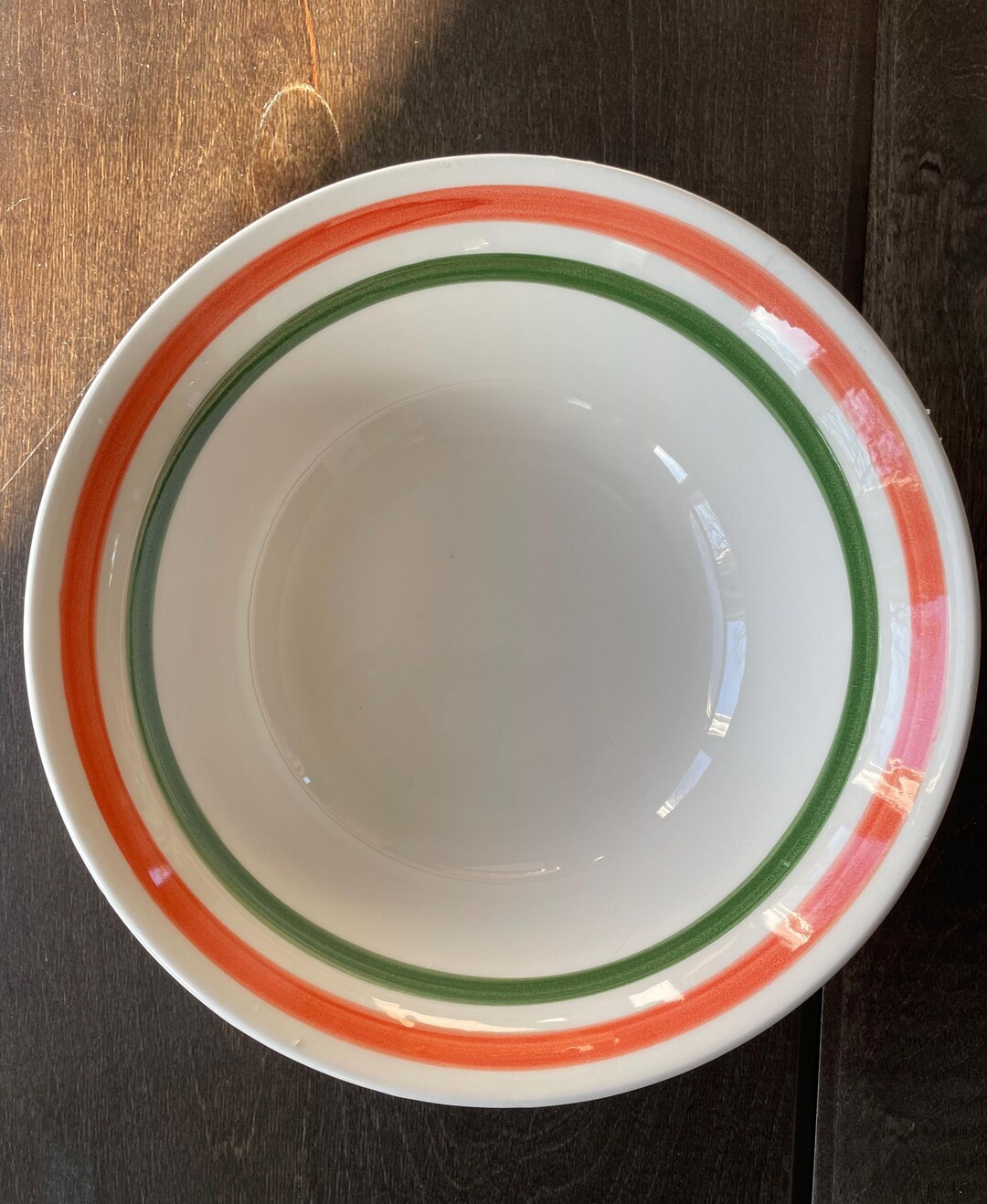Vintage La Primula S.R.L. Italian Pasta Bowl – Ceraminter Orange ...