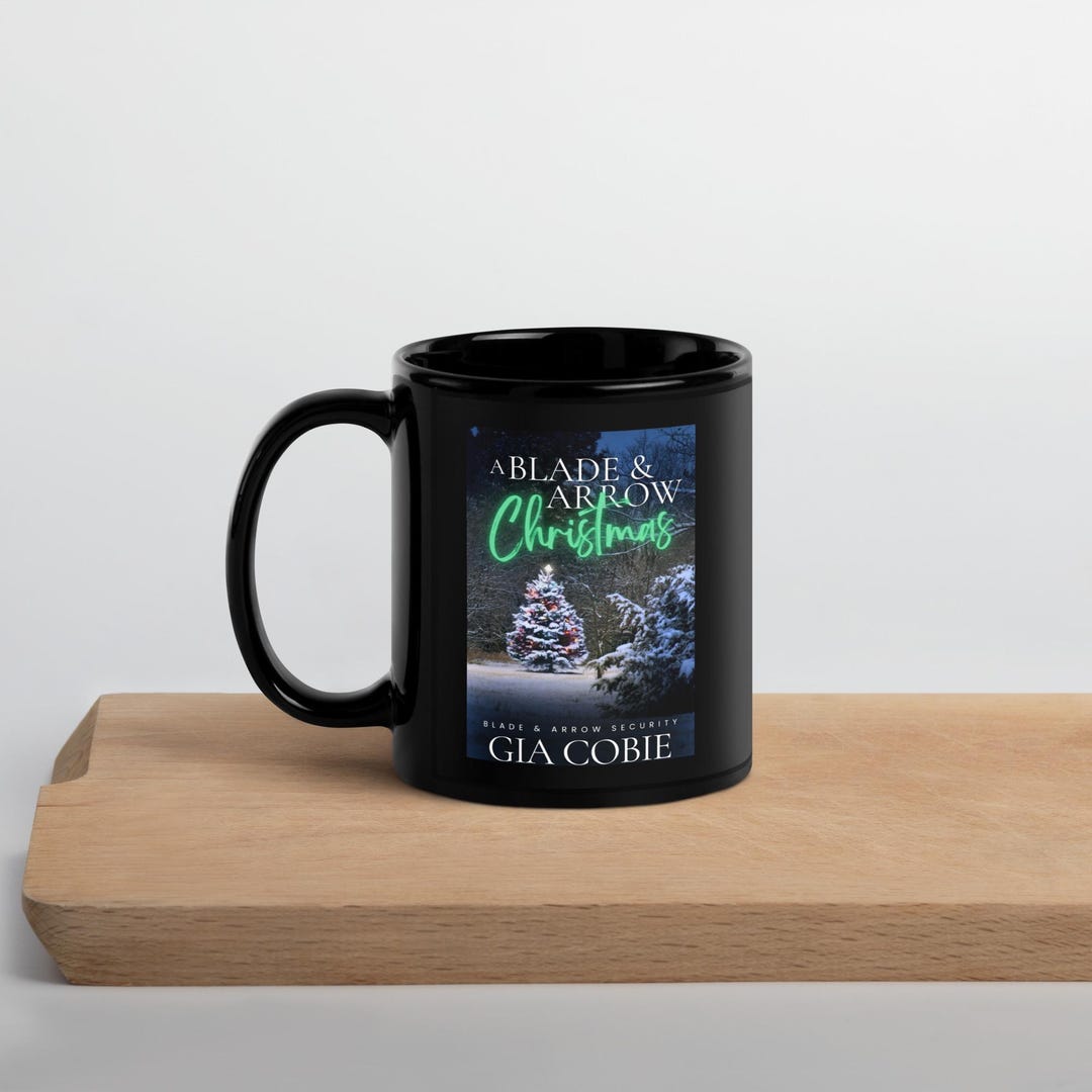 A Blade and Arrow Christmas Black Glossy Mug - Etsy