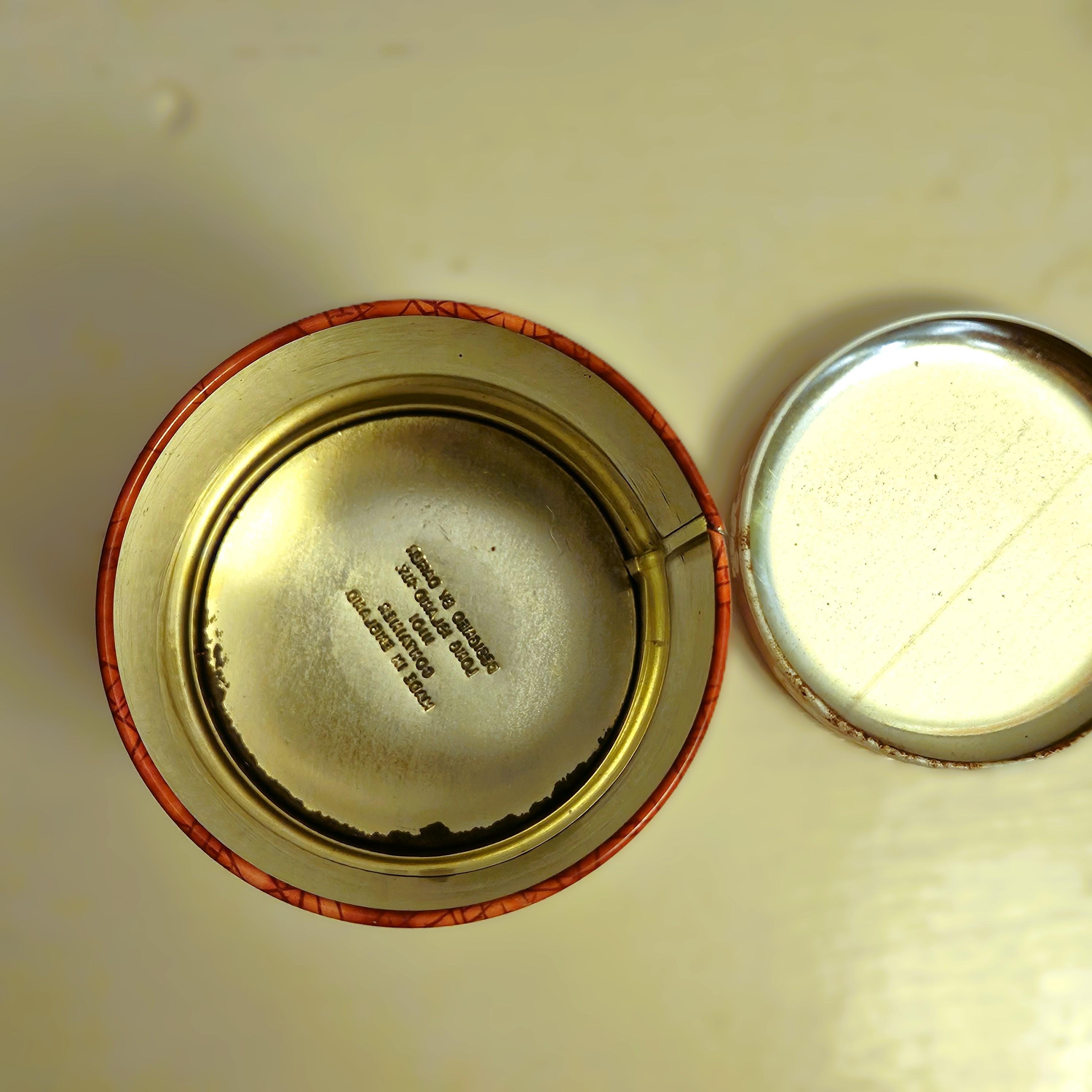 Vintage 1950s Daher Design Tins • Cherry Blossoms Metal Container ...