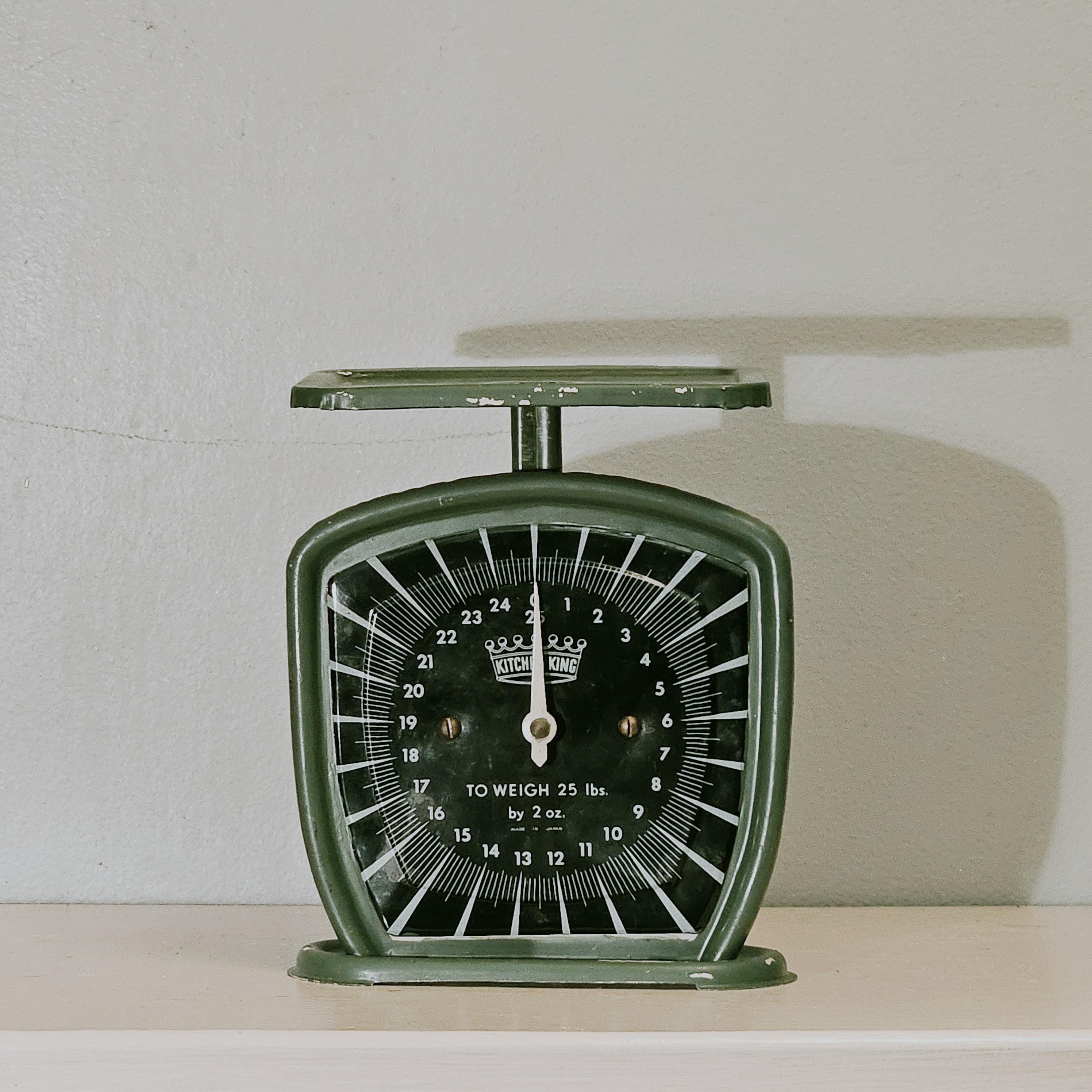 Vintage MCM 5830 Kitchen King Kitchen Scales Made in Japan Avocado ...