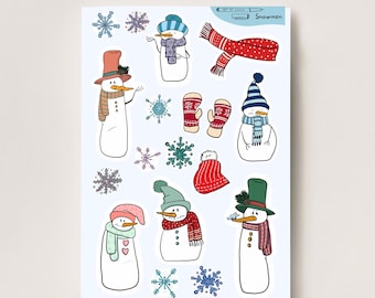 Winter Planner Sticker Sheet - Etsy