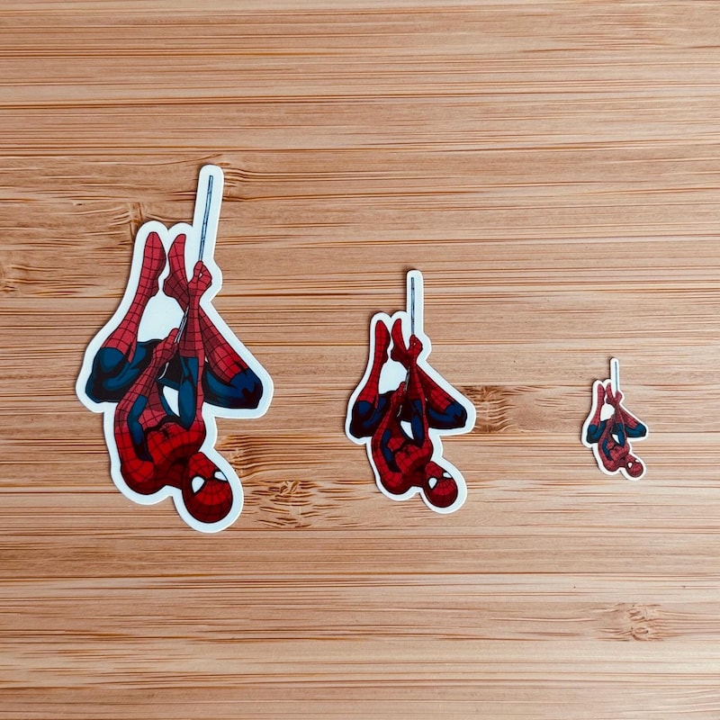 Spiderman Stickers - Etsy