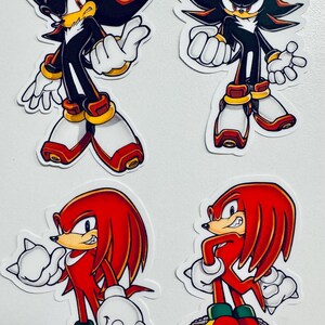 Sonic Adventures Sticker Collection: 15 Premium Waterproof Stickers - Etsy