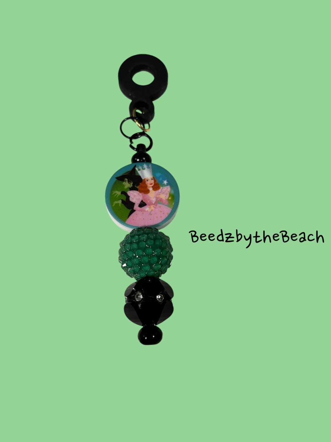 Good Witch/bad Witch Hanging Straw Charm - Etsy