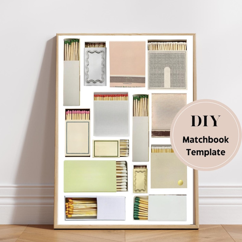 Matchbox Poster - Etsy