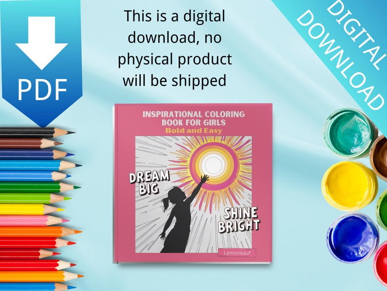 Self Love Positive Affirmation Coloring Pages for Girls | Inspirational ...