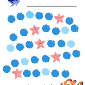 Sea Creatures Reward Chart Printable – Ocean Theme Behavior Chart for ...