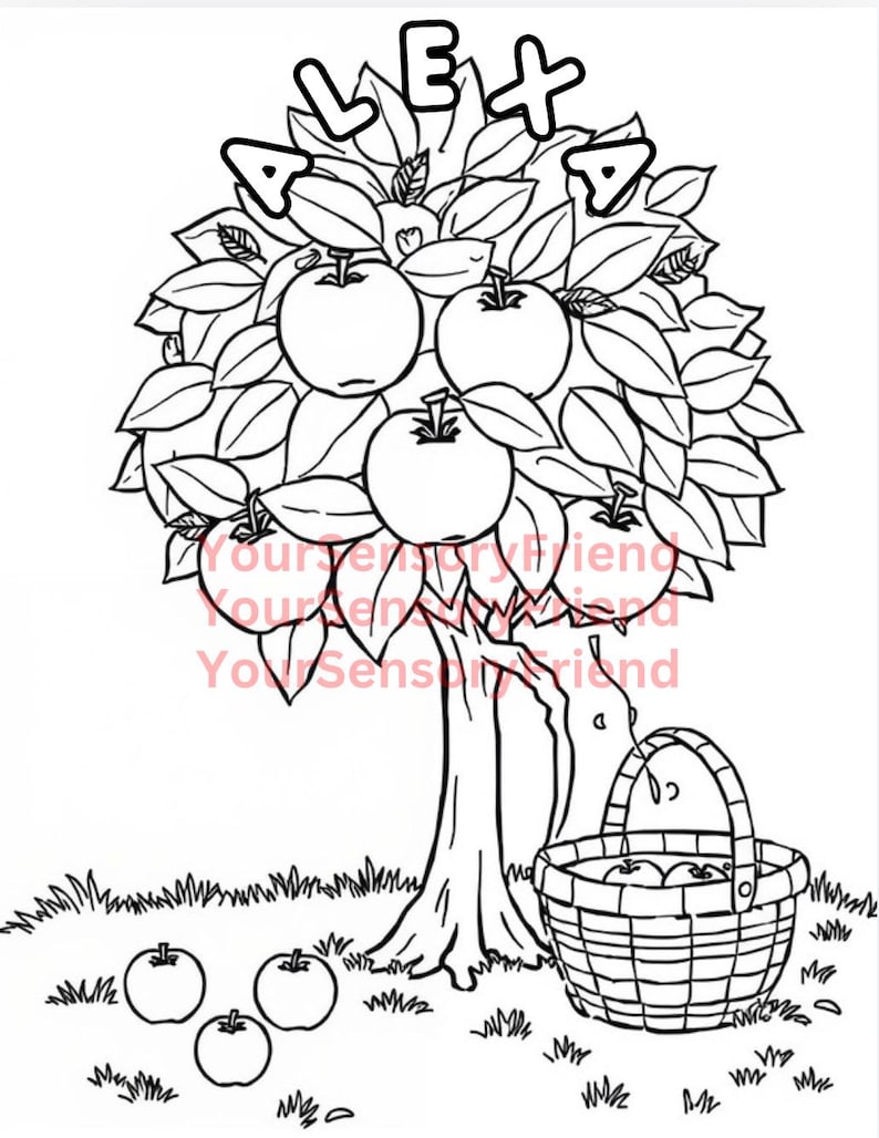 Custom Name Coloring Page Printable Personalized Coloring Page ...