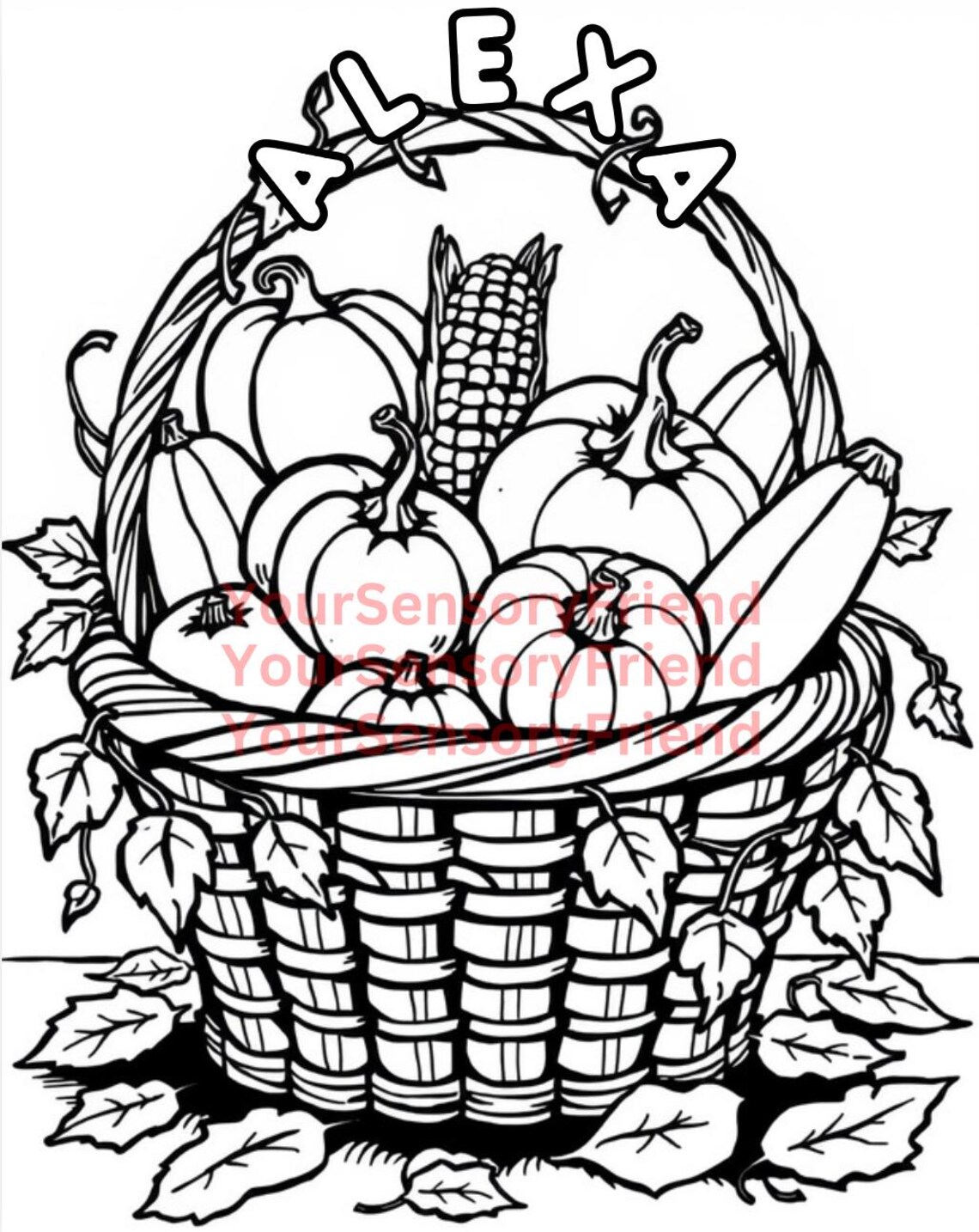 Custom Name Coloring Page Printable Personalized Coloring Page ...