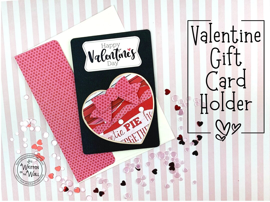 KIT Valentine Gift Card Holder Employee Gifts Co-worker Gifts Teacher ...