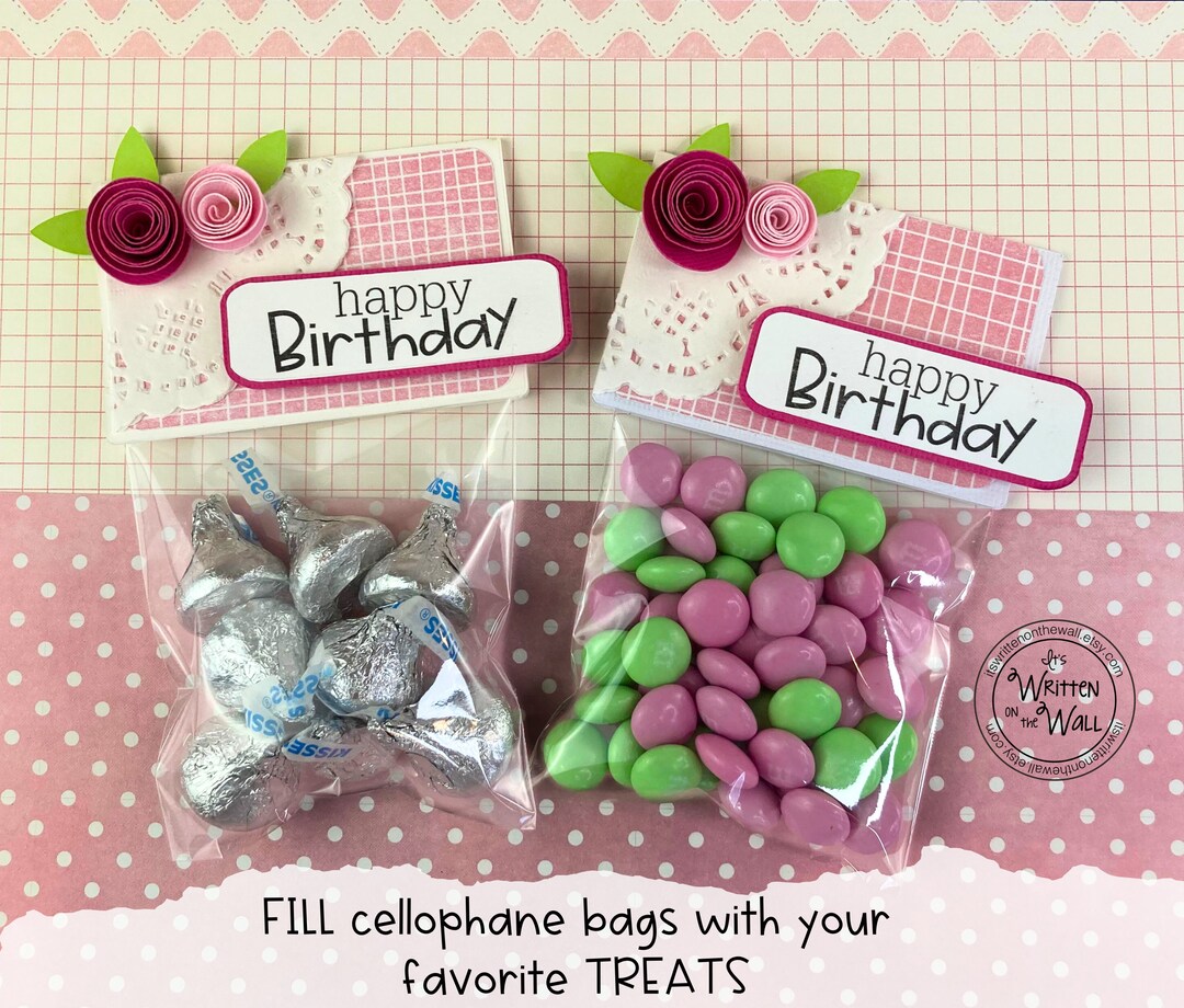 KIT Happy Birthday Treat Bag, Party Favor, Place Setting, Staff ...