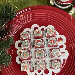 Kit Christmas Santa Candy Nugget Wrappers, Party Favors, Table Decor ...