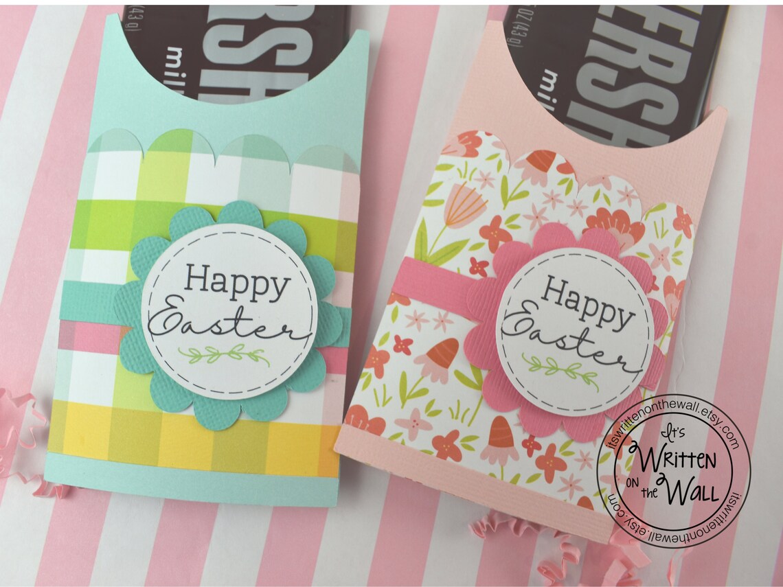 KIT Happy Easter / Candy Bar Wrapper / Candy Card /hershey/ | Etsy