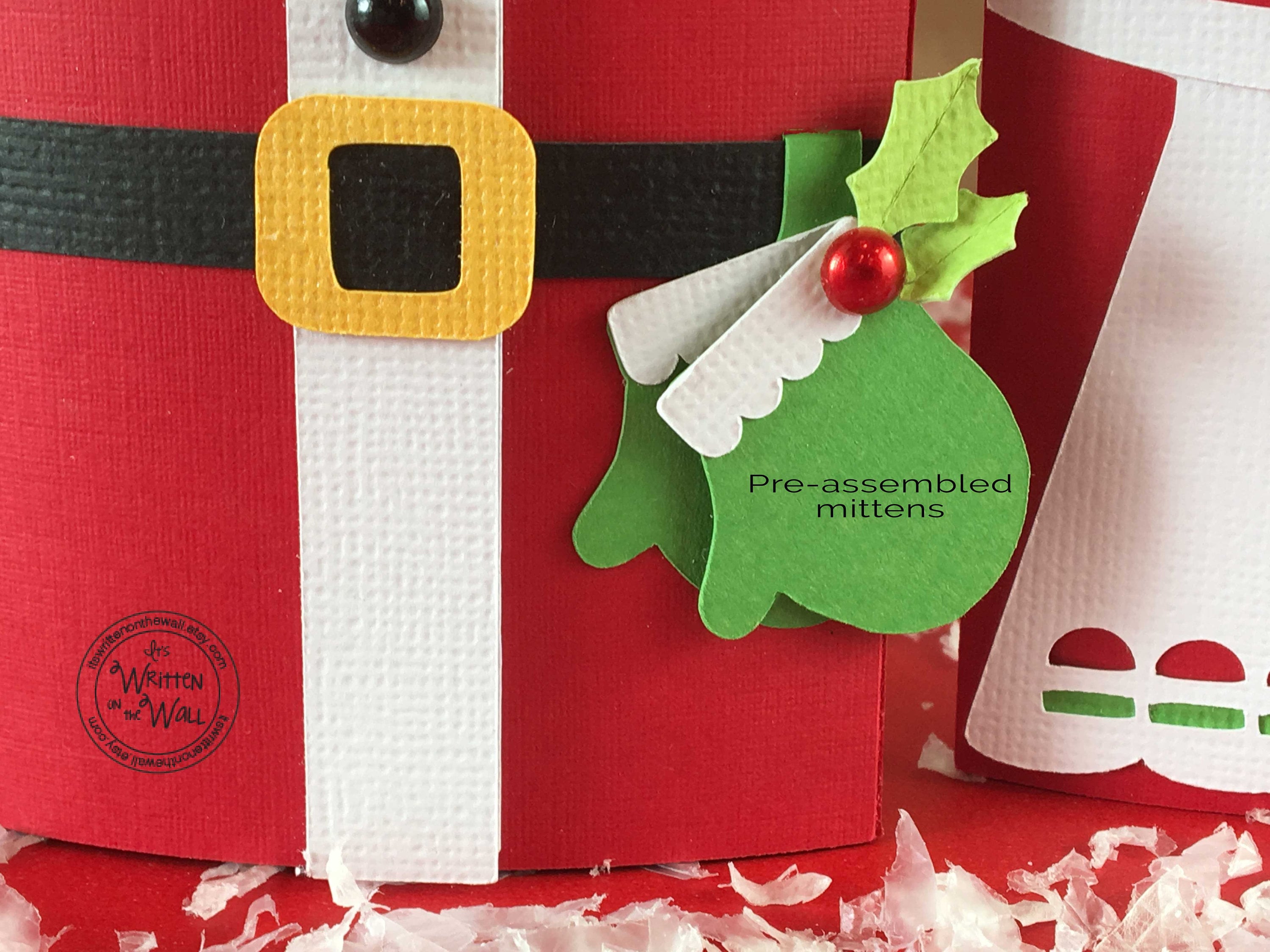 KIT Merry Santa & Mrs. Claus Candy Bar Wrappers /candy Card/ - Etsy