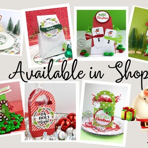 KIT Holly Jolly Treat Box / Party Favor / Christmas Party Treat ...