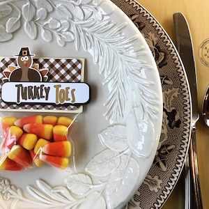 KIT Thanksgiving Turkey Toes, Thanksgiving Treats, Co-worker Treats ...