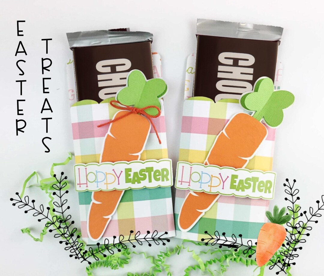 KIT Easter Candy Bar Wrapper / Party Favor/ Easter Baskets / Employee ...