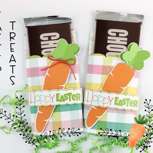Easter Carrot Candy Bar Wrapper Kit: DIY Party Favor, Easter Basket ...