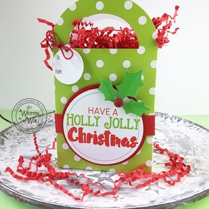 KIT Holly Jolly Treat Box / Party Favor / Christmas Party Treat ...