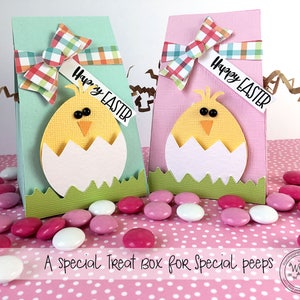 KIT Easter Chick Treat Box /easter Basket /employee Appreciation Gifts ...