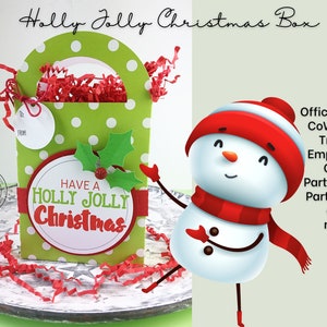 KIT Holly Jolly Treat Box / Party Favor / Christmas Party Treat ...