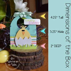 KIT Easter Chick Treat Box / Party Favor/ Party Decor/ Easter Baskets ...