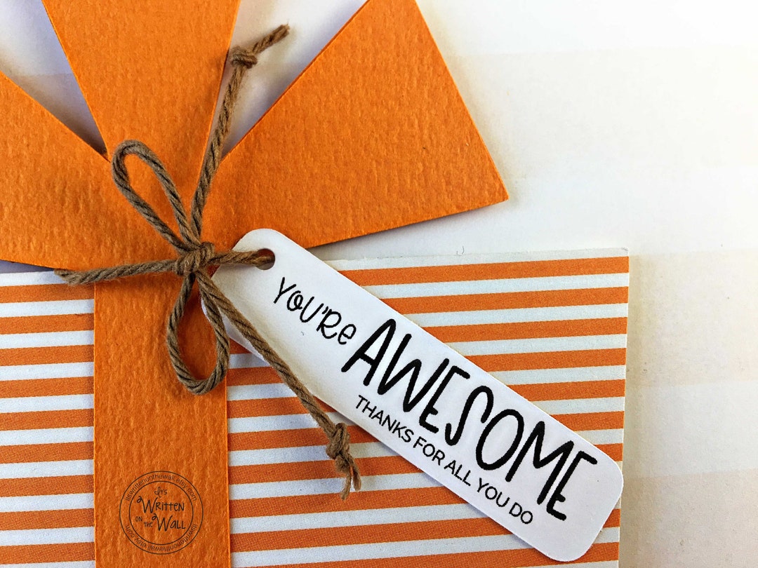 KIT Staff Gift Card Holder You're Awesome/ Employee Recognition ...