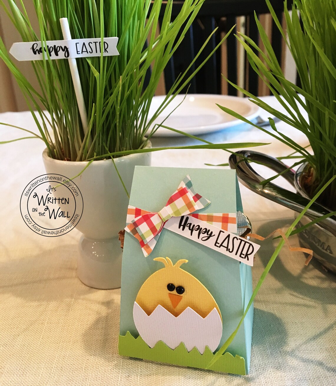 KIT Easter Chick Treat Box /easter Basket /employee - Etsy