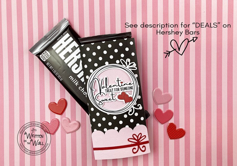 Kit Valentine Candy Bar Wrapper / Gift for Coworkers / - Etsy