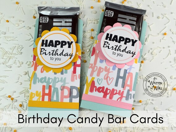 Candy Bars Cards