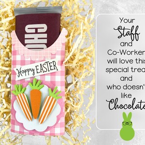 KIT Easter Candy Bar Wrapper, Easter Baskets, Coworkers Treat, Office ...