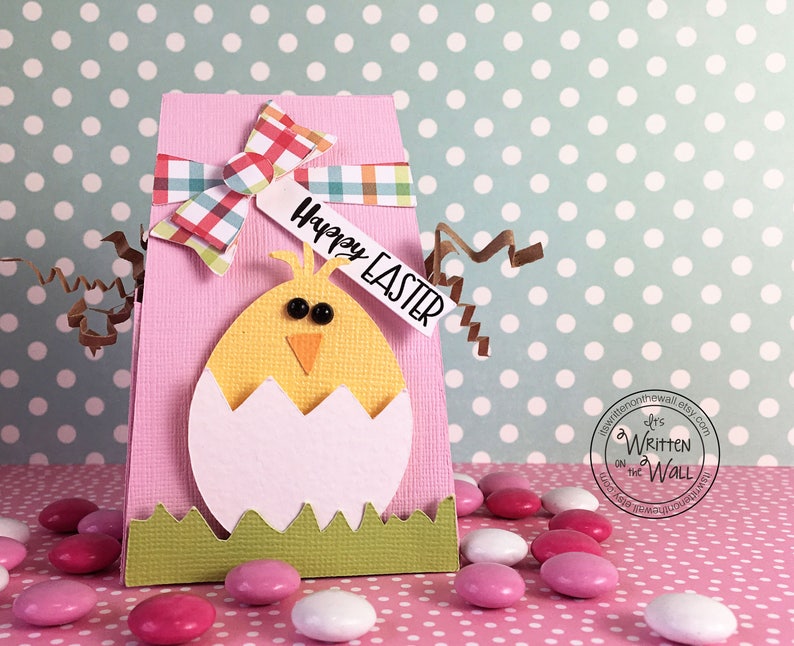 KIT Easter Chick Treat Box /easter Basket /employee - Etsy