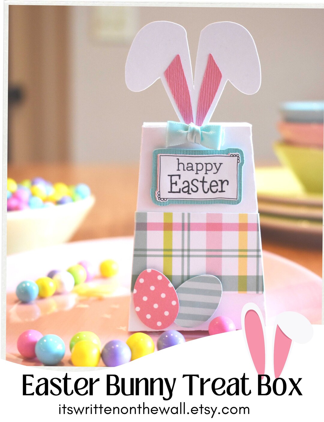 KIT Easter Treat Box / Party Favor/ Party Decor/ Easter Baskets ...