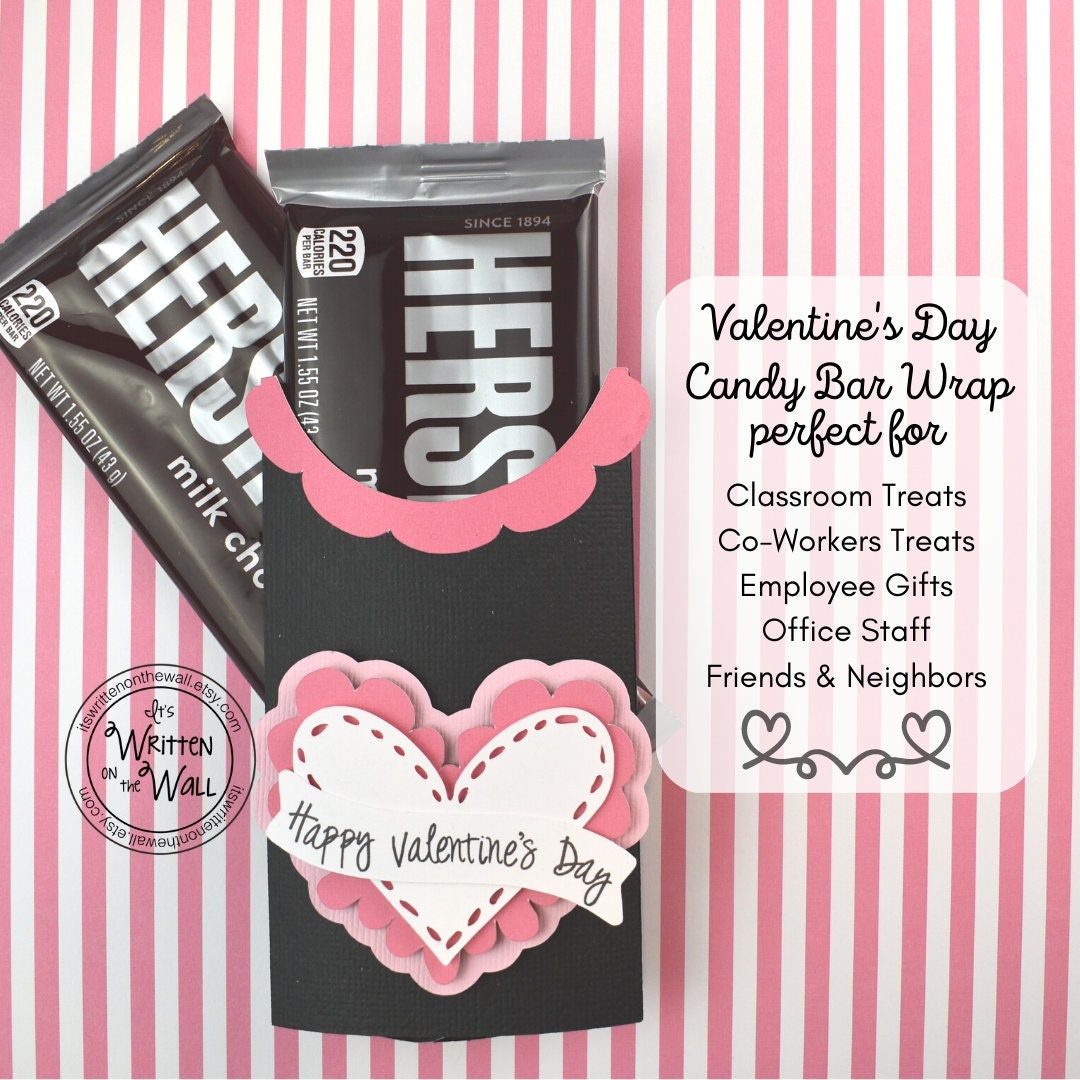 KIT Treat Bag Valentines Treat Personalized Name Tag Party - Etsy