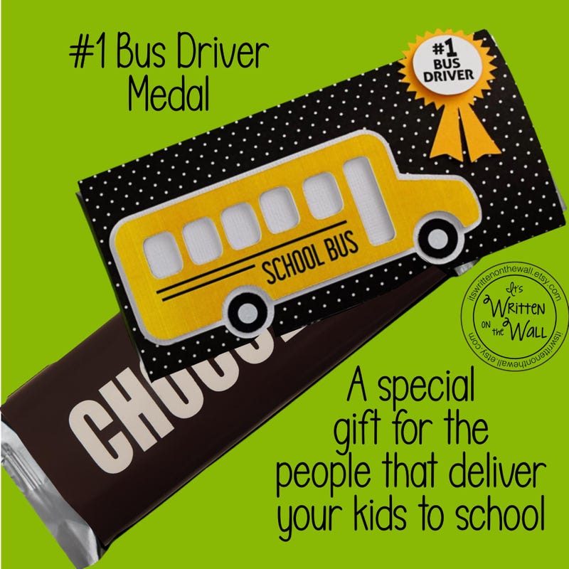 Bus Candy Wrapper - Etsy