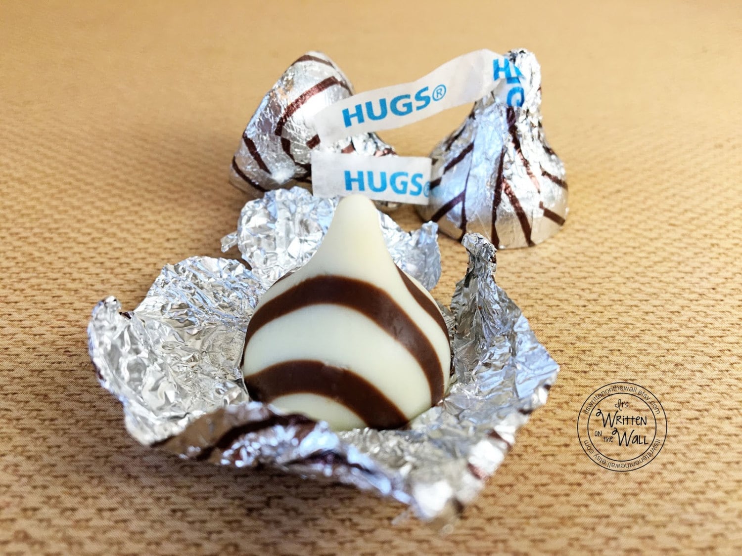 Hershey Kiss Hugs Label You Deserve A Lot of Hugs Treat | Etsy