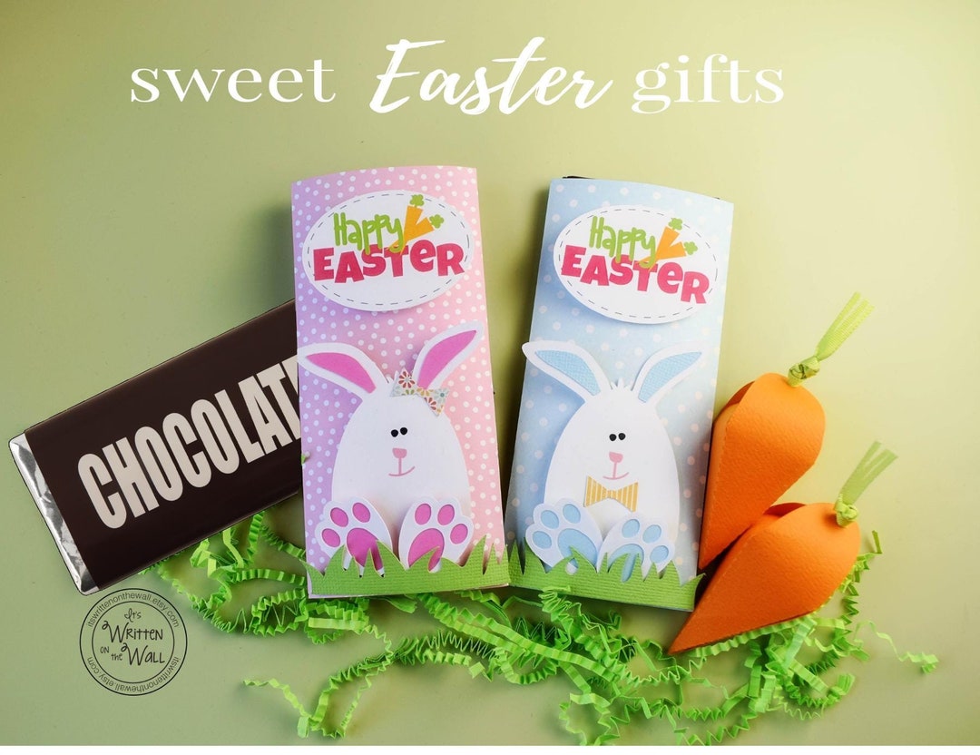 KIT Happy Easter Candy Candy Bar Wraps | Easter Bunny | Employee ...