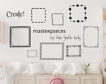 Frame Wall Decal - Etsy